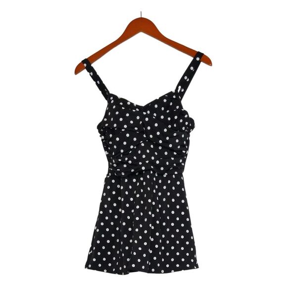 Denim&Co | Swim | Denim Co Beach Petite Twist Front Swim Dress Womens ...